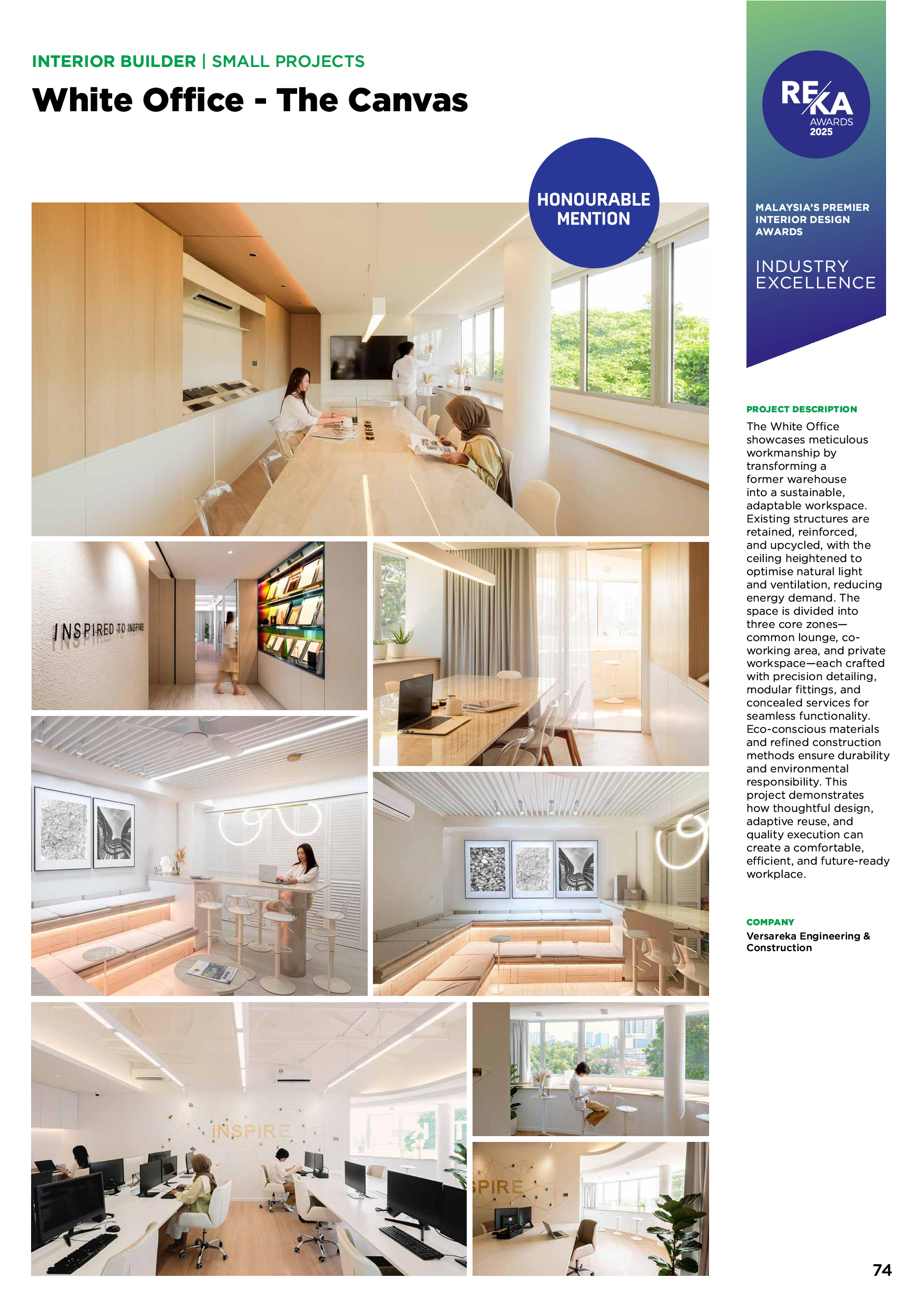 Industry Excellence: Honourable Mention at REKA Awards 2025 - TKCA ...